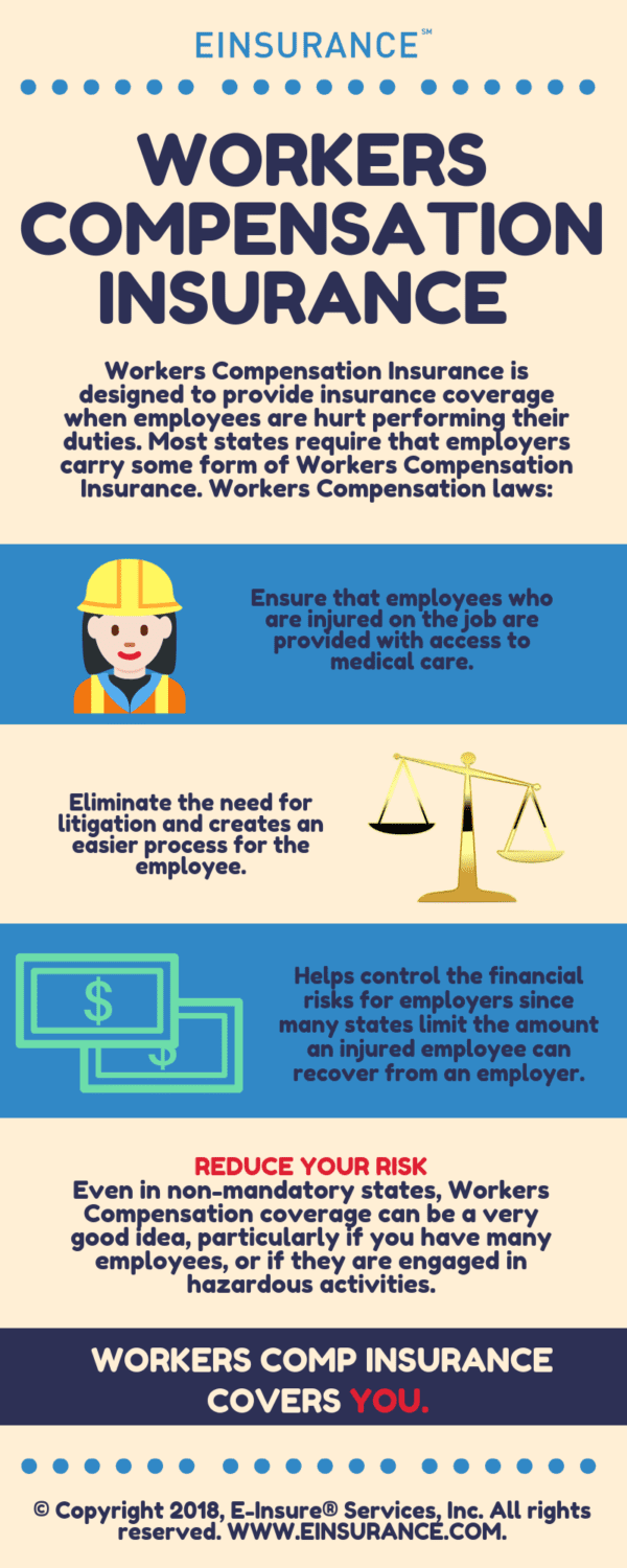 Workers Compensation Insurance Quotes - Free & Secure | EINSURANCE Workers Compensation Insurance Quotes - Free & Secure | EINSURANCE